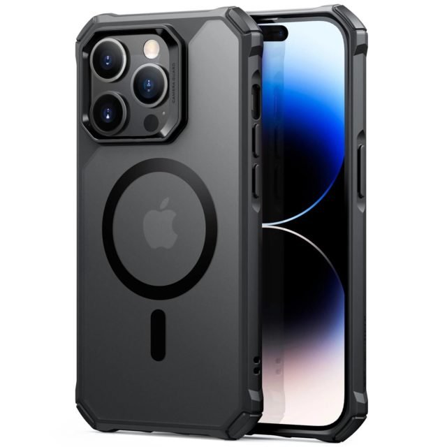 ESR Air Armor Case with HaloLock for iPhone 14 Pro Max-Black | UnitedStore