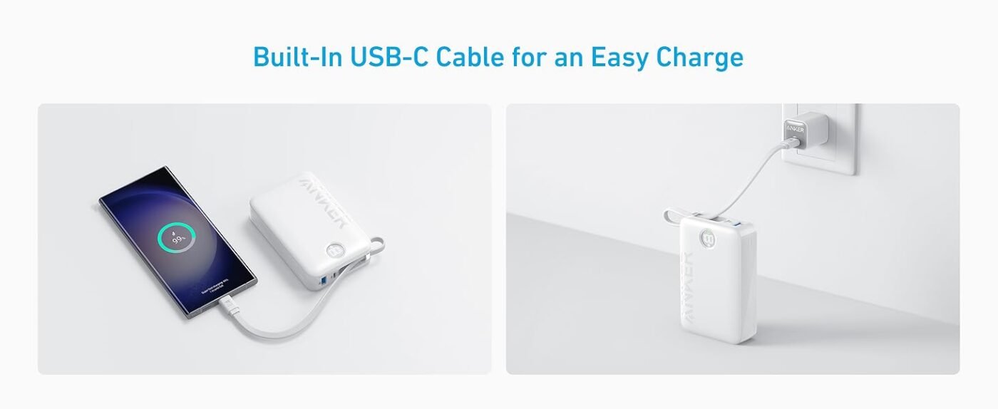 Anker 2000mAh PowerBank 22.5W with Usb C Cable| UnitedStore
